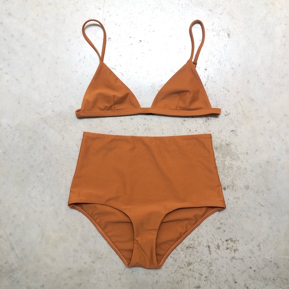 Matteau | Swim | Matteau Orange Bikini Set | Poshmark